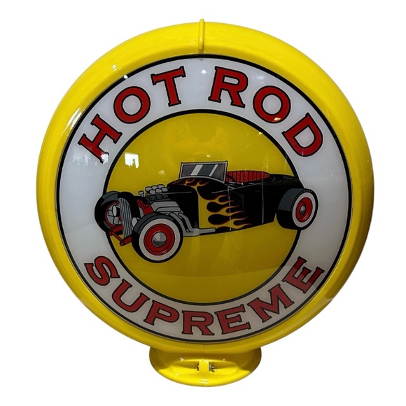 Supreme | Party Supplies | Hot Rod Supreme Reproduction Gas Pump Globe ...